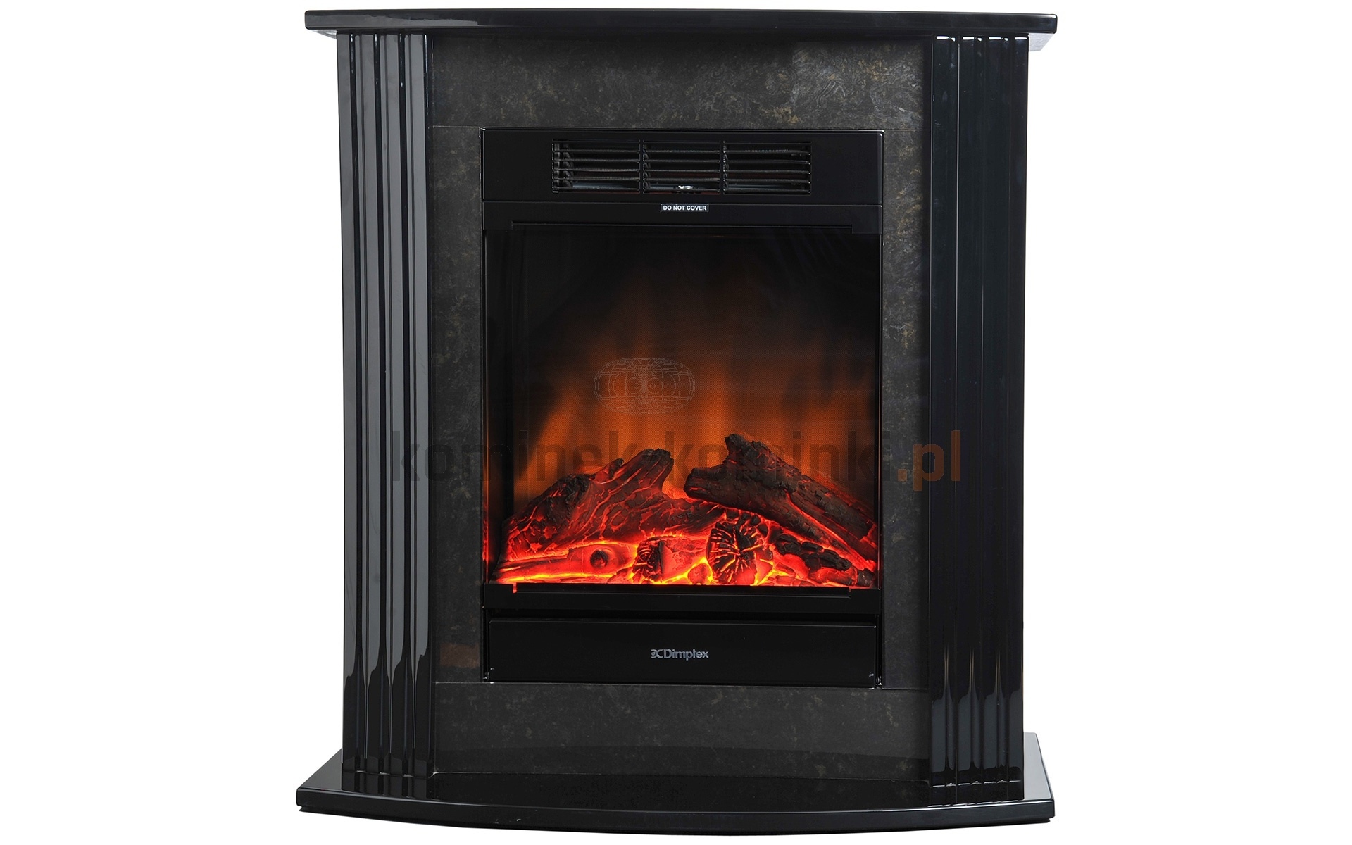 Kominek elektryczny z obudową DIMPLEX MINI MOZART Black - elektryczny ...