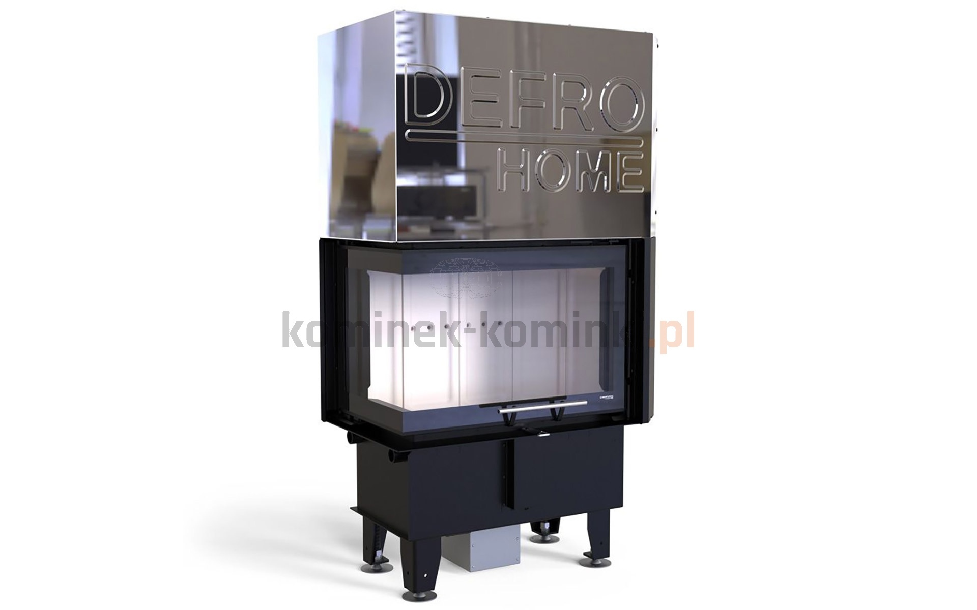 DEFRO HOME INTRA SM BL MINI G lewy gilotyna - wkład kominkowy 10 kW ...